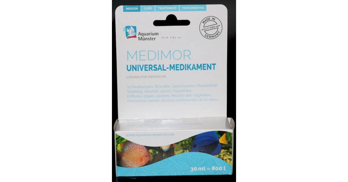 Aquarium Münster Medimor 30 ml | HELSINGIN AKVAARIOKESKUS KY